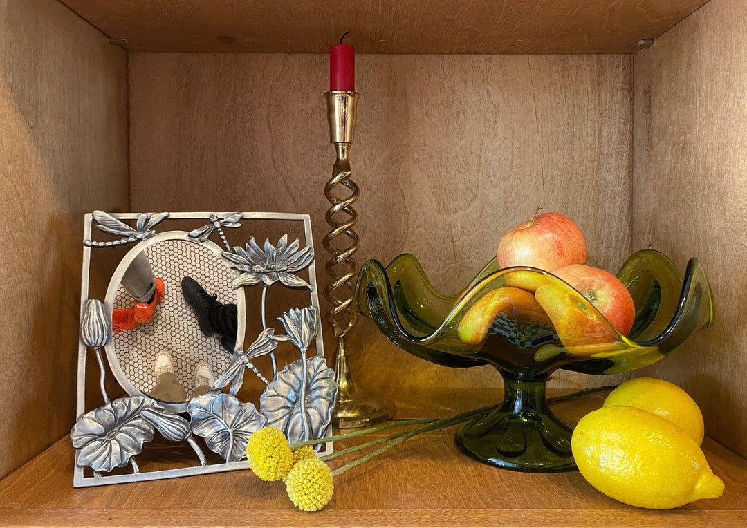 Silver Flower Frame - Etsy