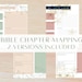 Bible Chapter Mapping Printable Template - Etsy