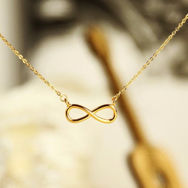 Infinity Necklace - Etsy