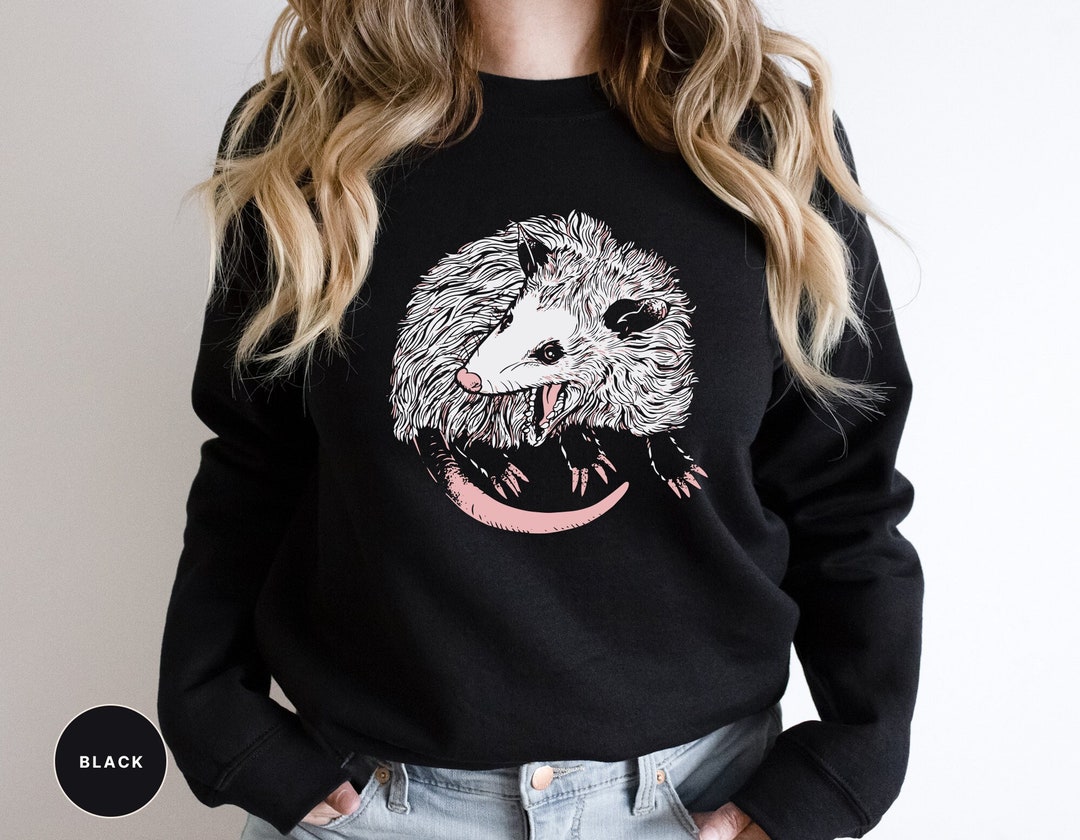 Opossum Sweatshirt Opossum Lover Gift T Shirt Cute Screaming - Etsy