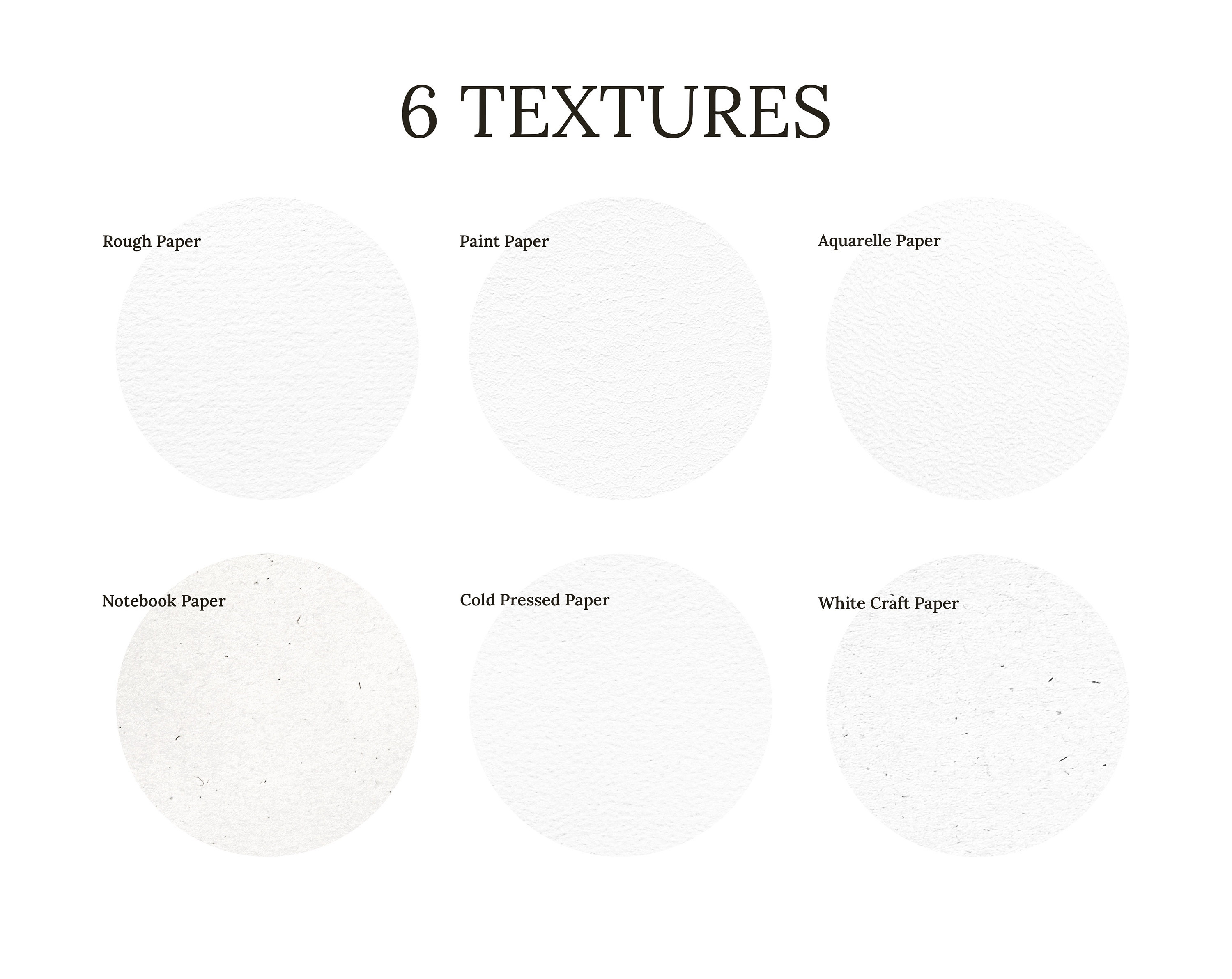 Pre-made Paper Textures for Procreate and Photoshop, Digital Paper ...