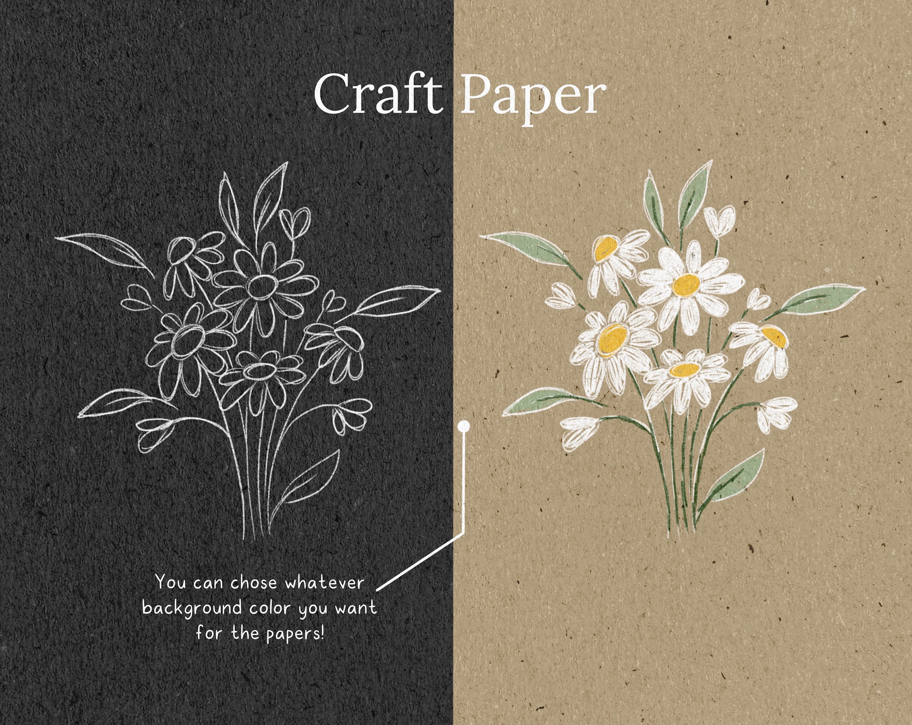 Pre-made Paper Textures for Procreate and Photoshop, Digital Paper ...