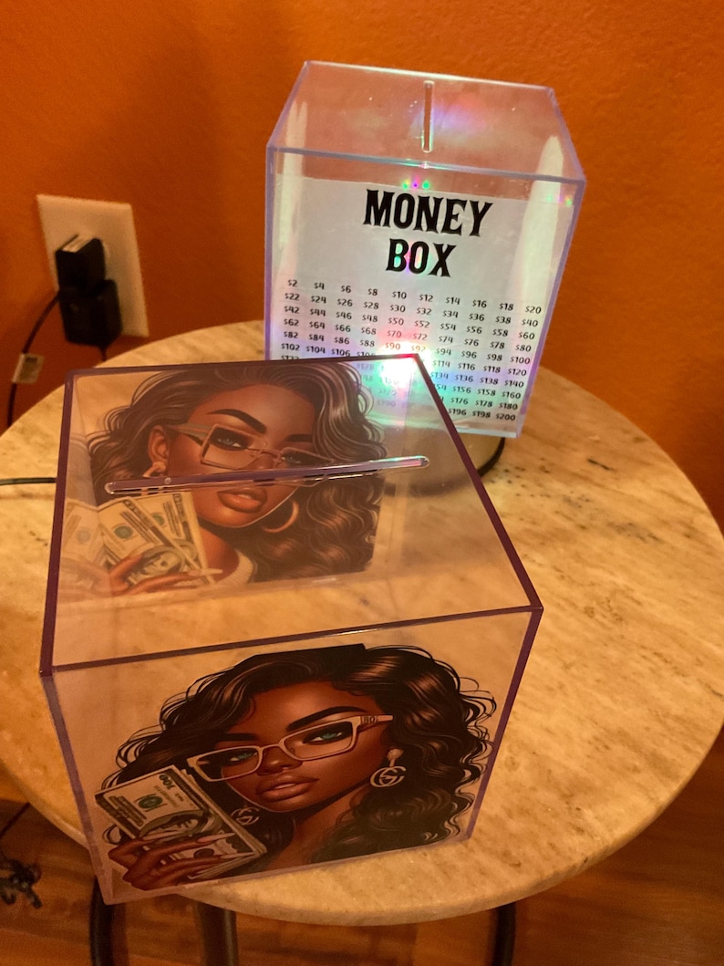 Money Saving Smash Box - Etsy