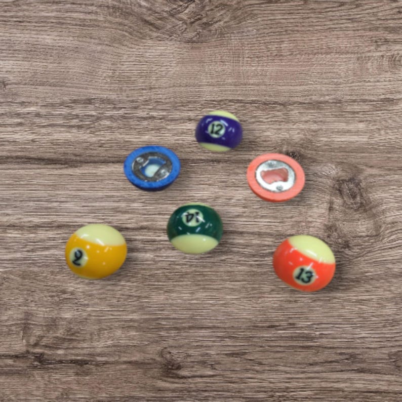 Pool Ball Bottle Openers - Unique Billiards-themed Barware - Etsy