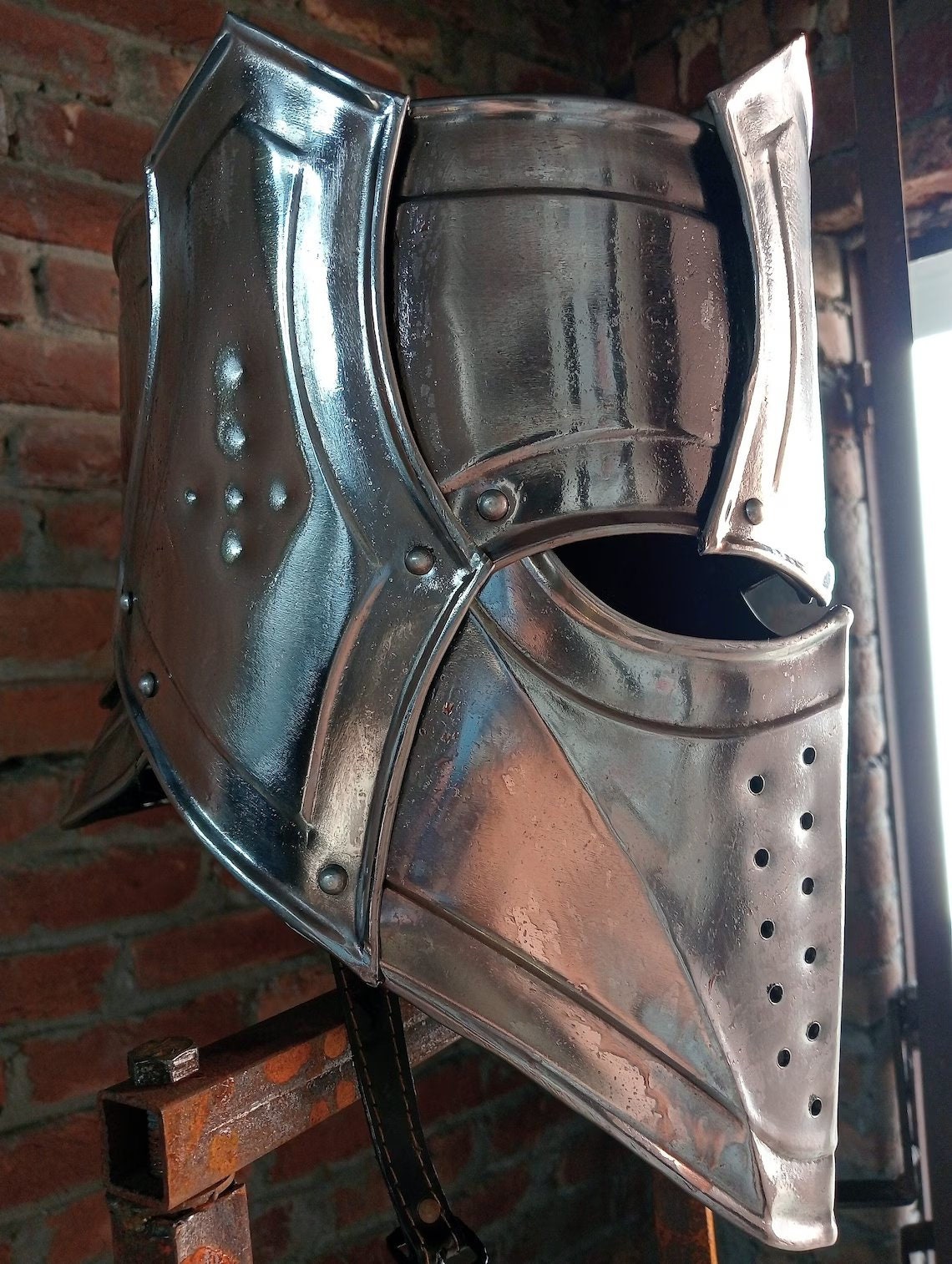 Medieval Armour Helmet Kaldor Helmet Crusader Knight Armor - Etsy