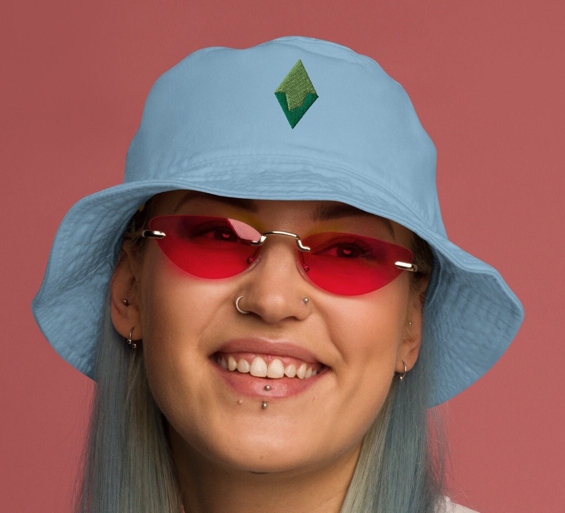 Sims Plumbob diamond Bucket Hat Be the Active Sim in Your Own Life ...