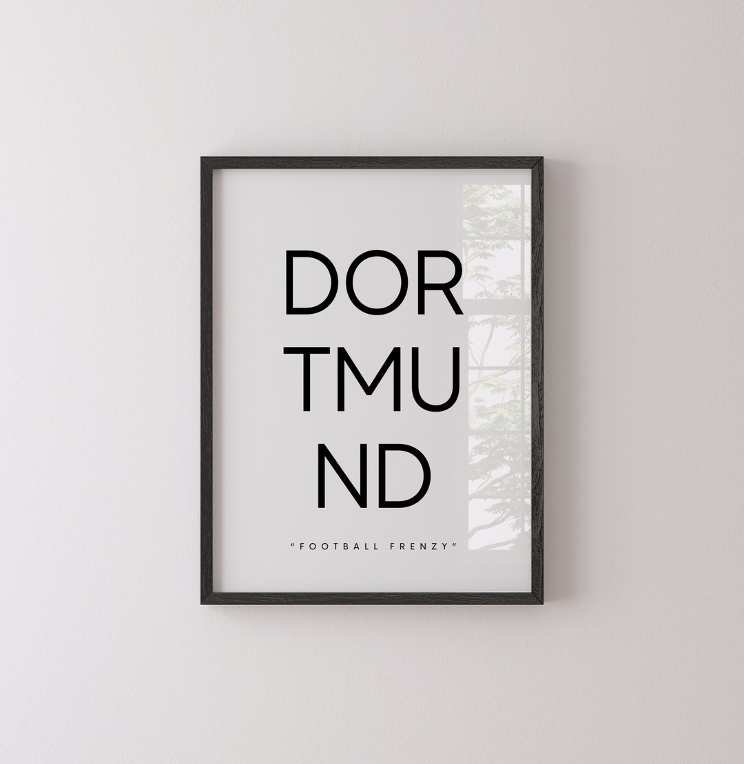 Dortmund Poster , Germany City Poster, Germany Lovers ,funny City ...