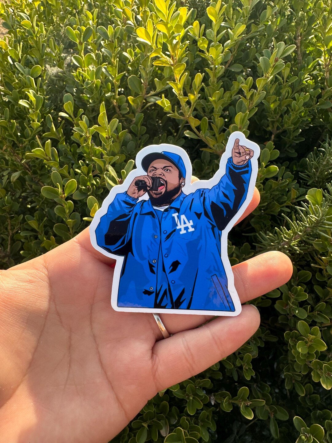 LA Vinyl Sticker - Etsy