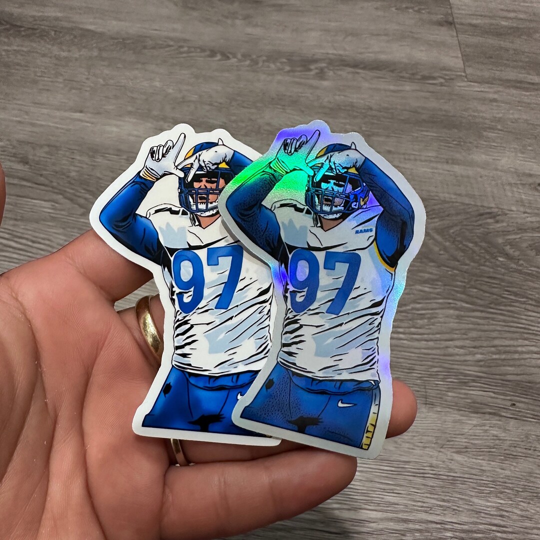 Die Cut Hoecht LA Helmet Sticker - Etsy