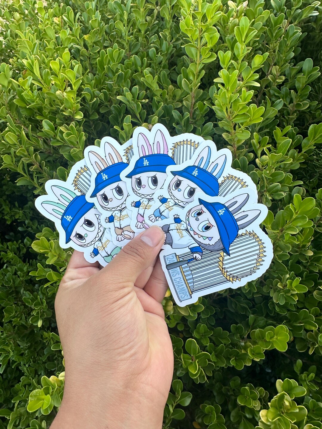 Custom Labubu Sticker Pack - Etsy