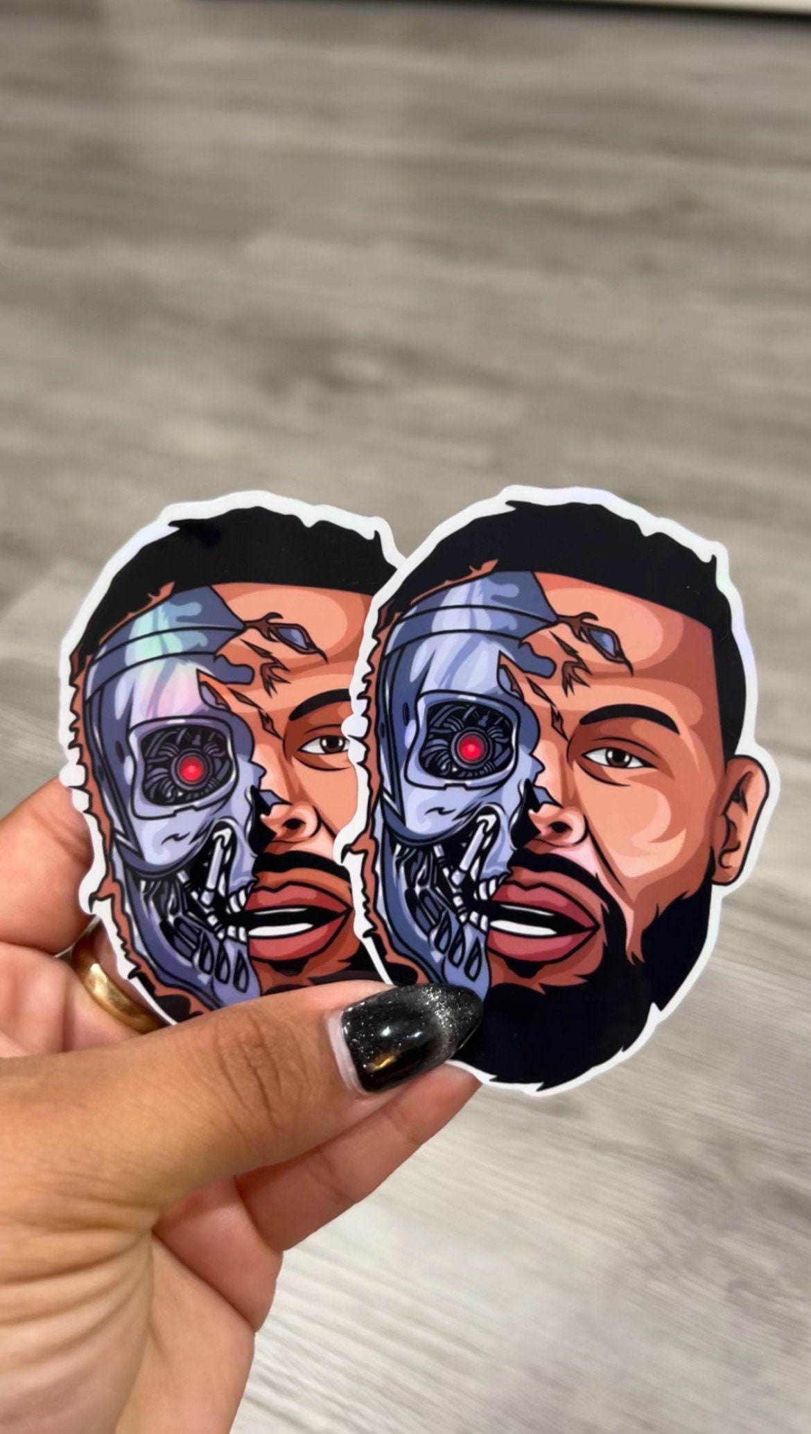Die Cut Aaron Donald Terminator Sticker - Etsy
