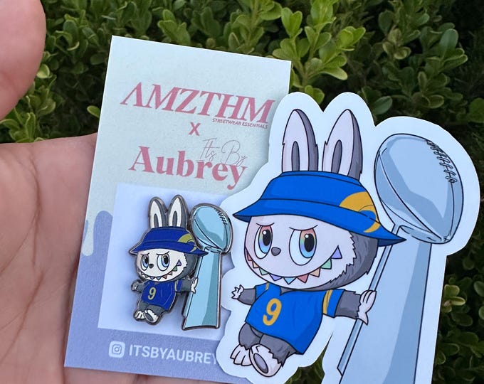Labubu Custom Pin - Etsy
