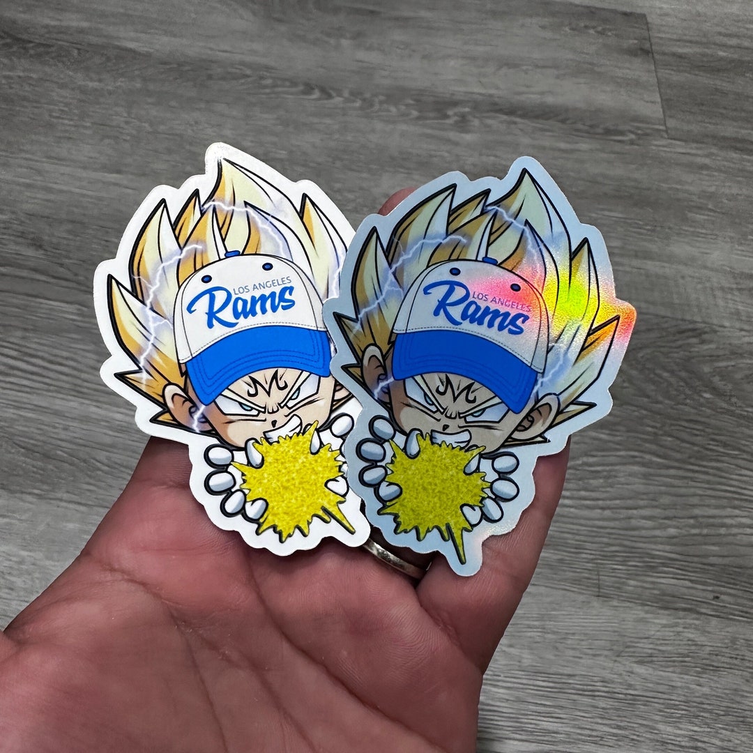 Die Cut Vegeta Sticker - Etsy