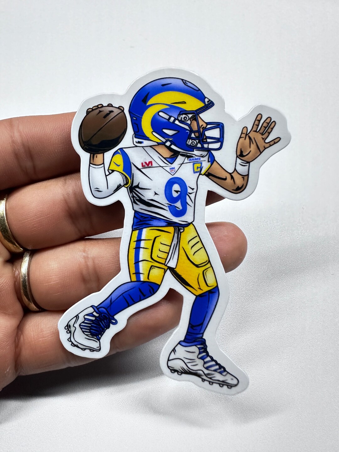 Die Cut Stafford Throw Sticker - Etsy