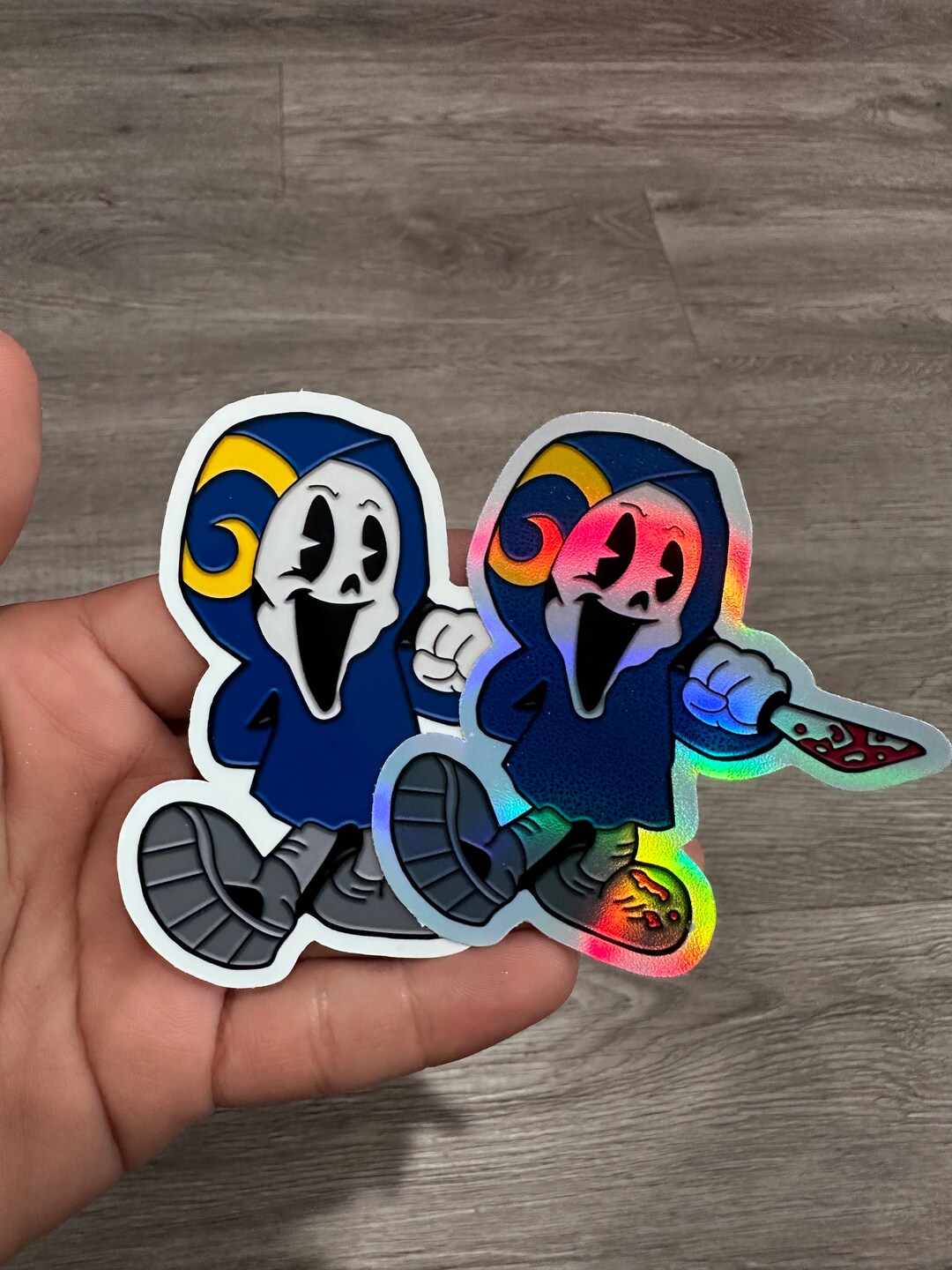 Die Cut Scream Sticker - Etsy