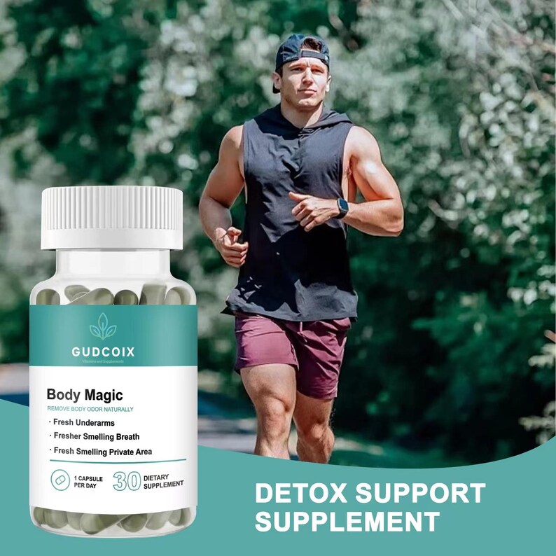 Body Magic Chlorophyll Supplement: Natural Body Odor & Gut Support - Etsy