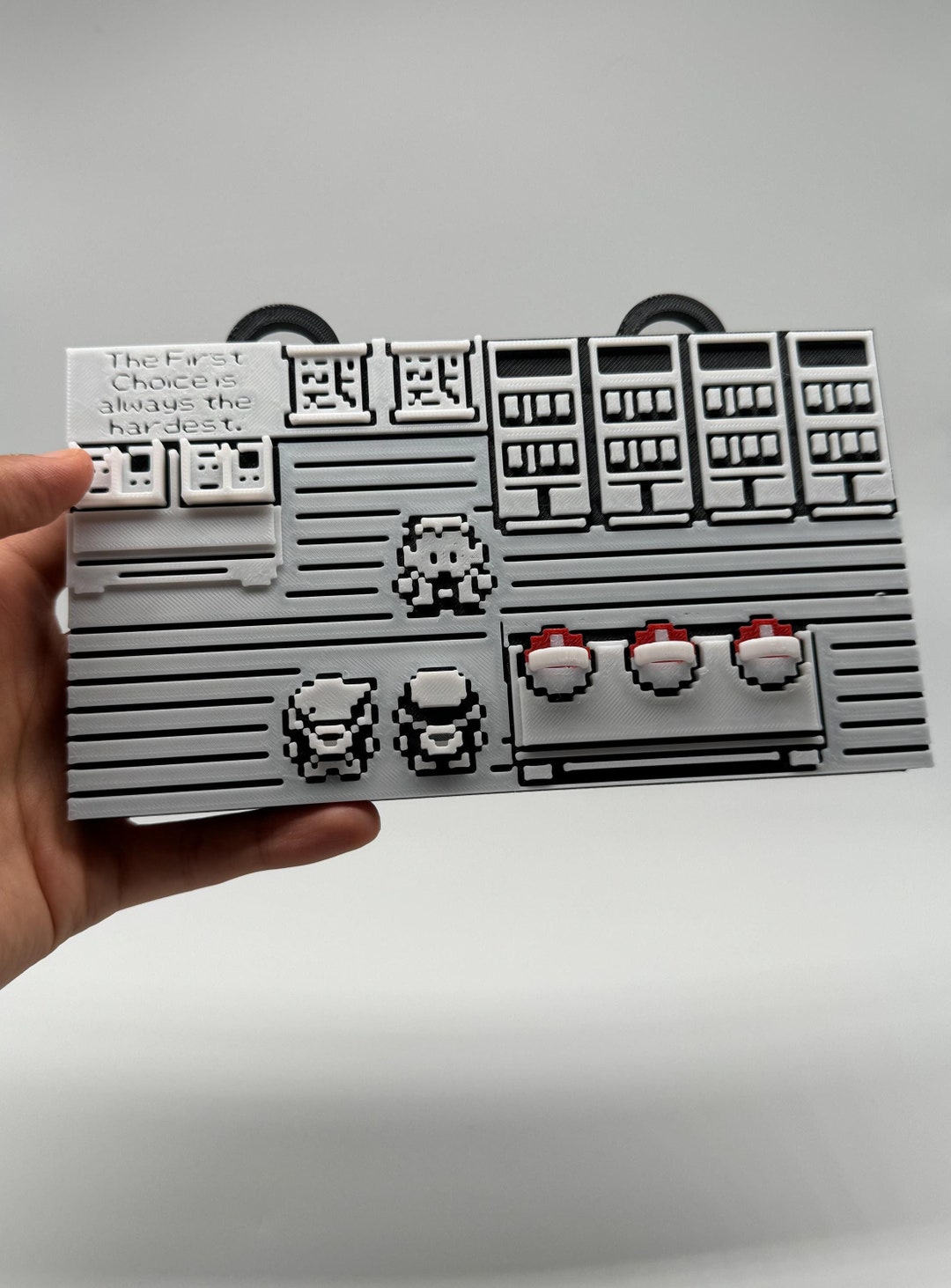 3d Printed Pokémon Professor Oaks Lab Keyholder Retro Game Key