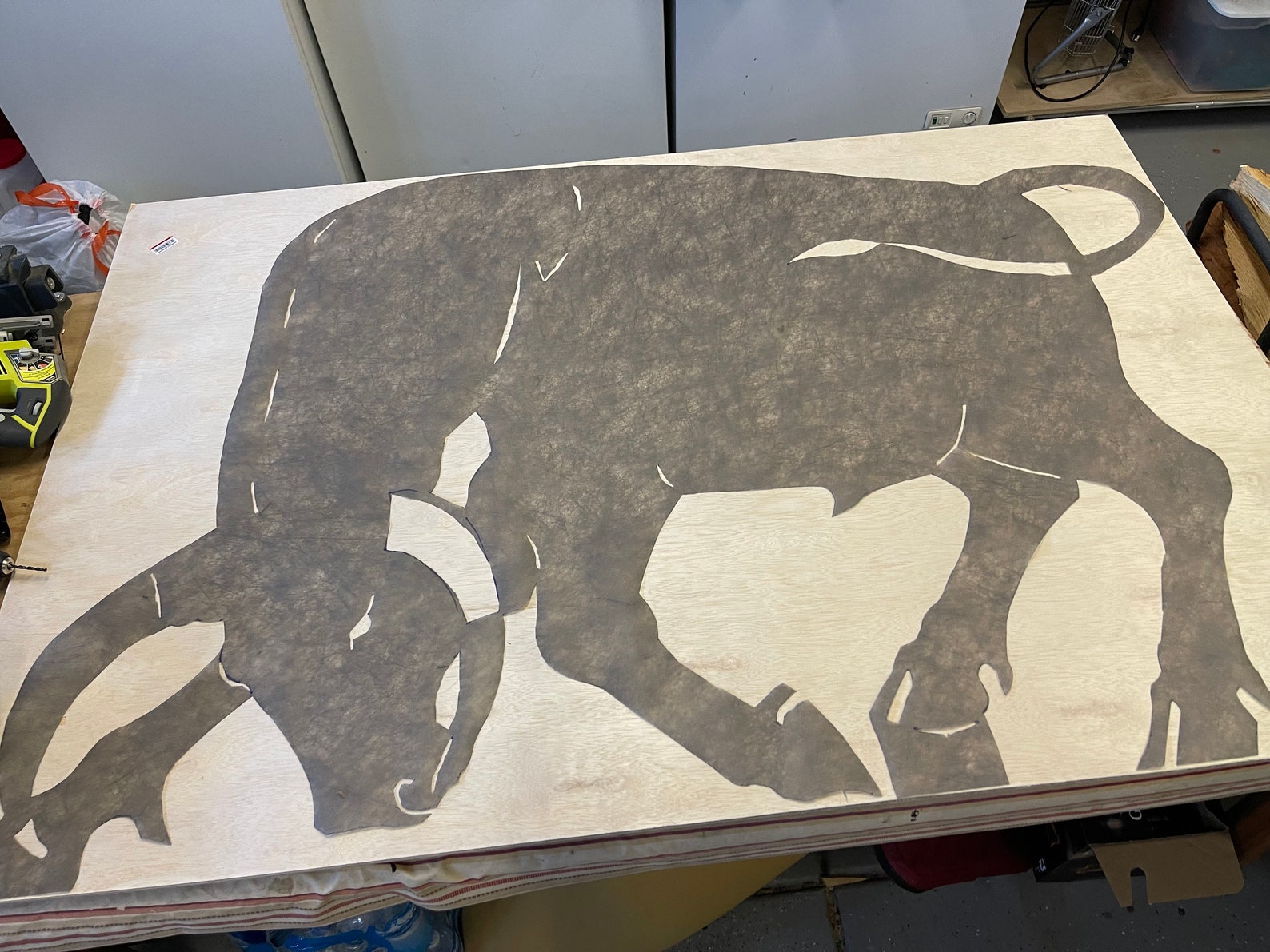 Working Equitation BULL Pattern Woodworking DIY - Etsy