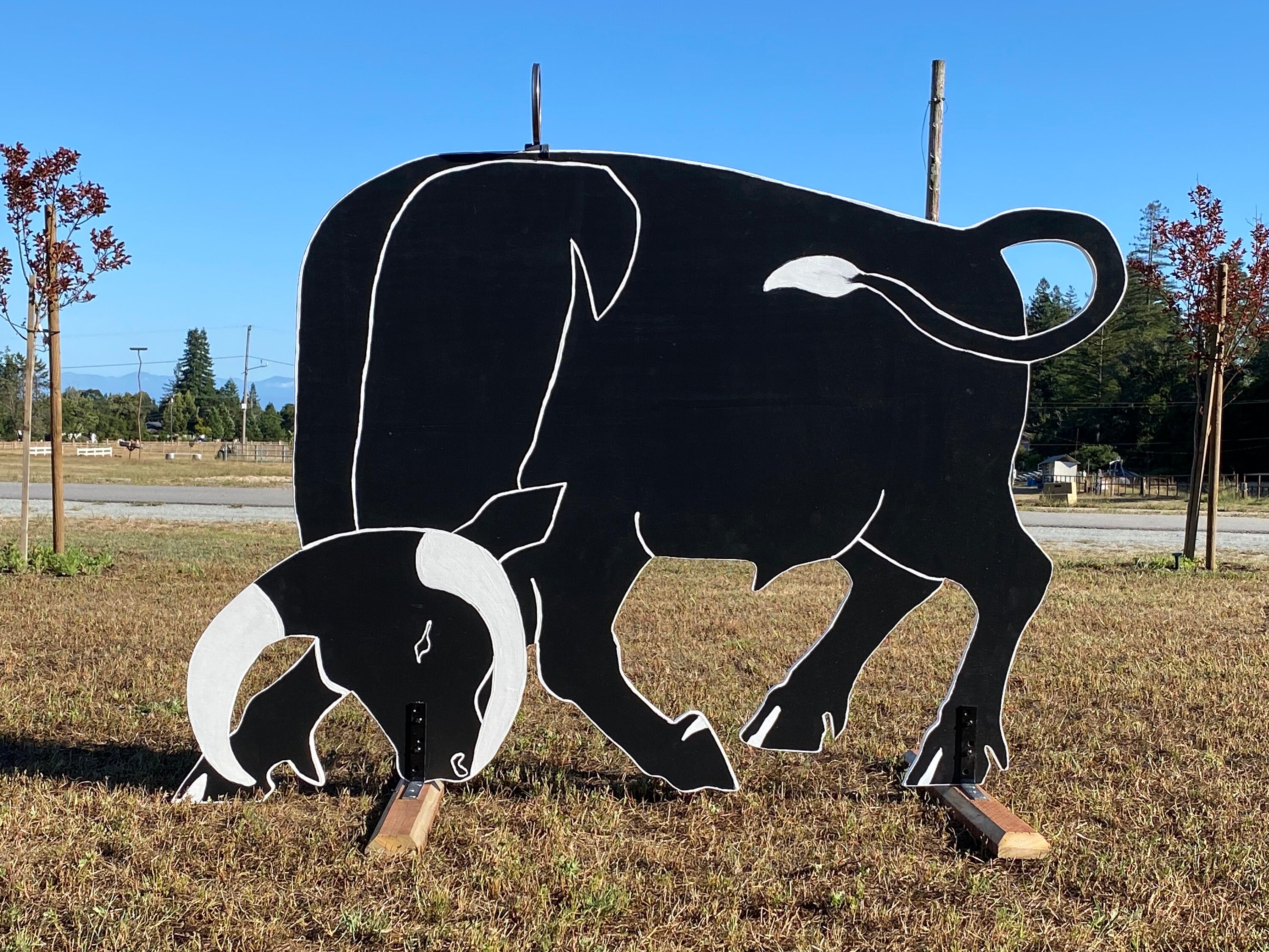 Working Equitation BULL Pattern Woodworking DIY - Etsy