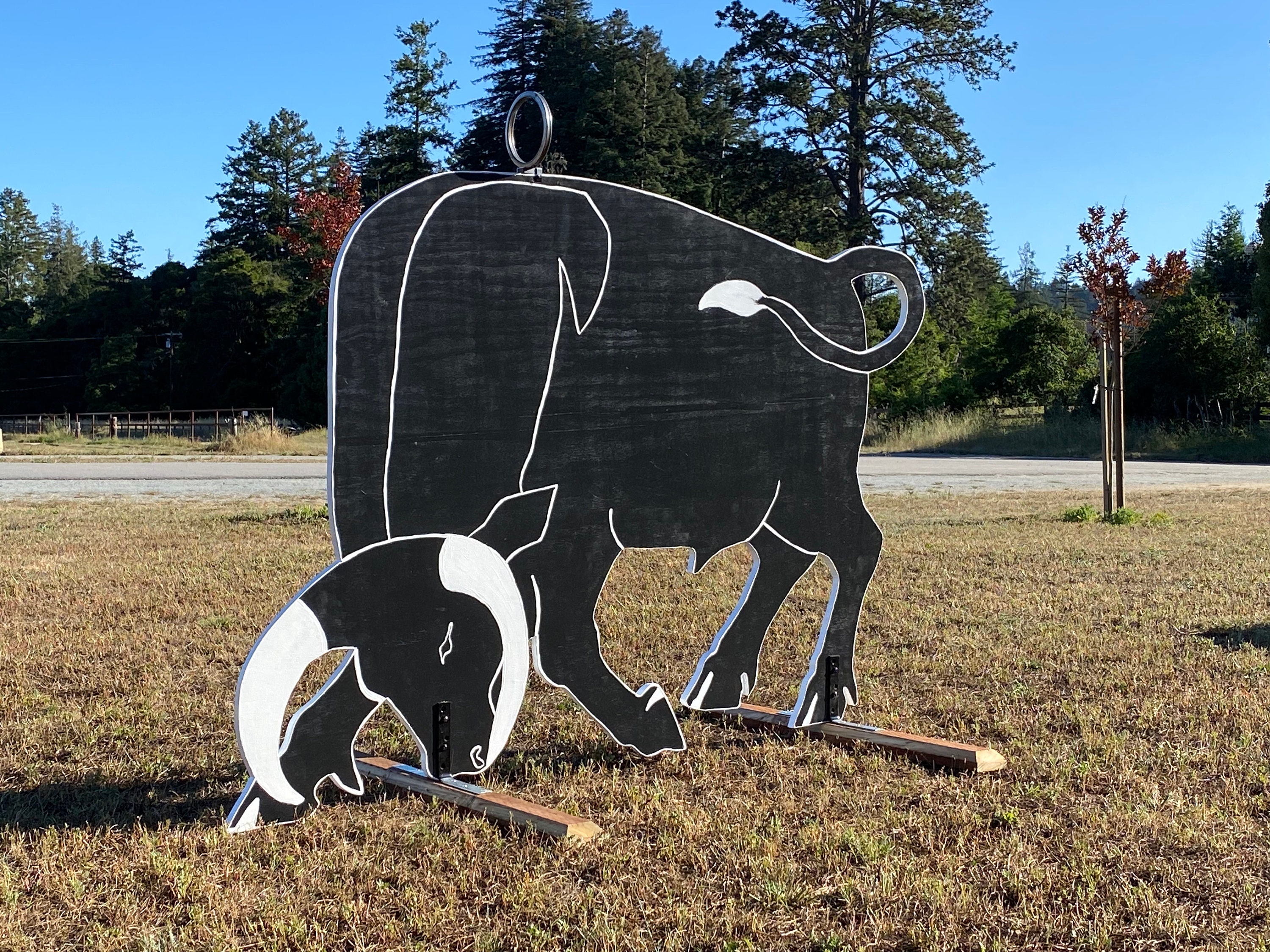 Working Equitation BULL Pattern Woodworking DIY - Etsy