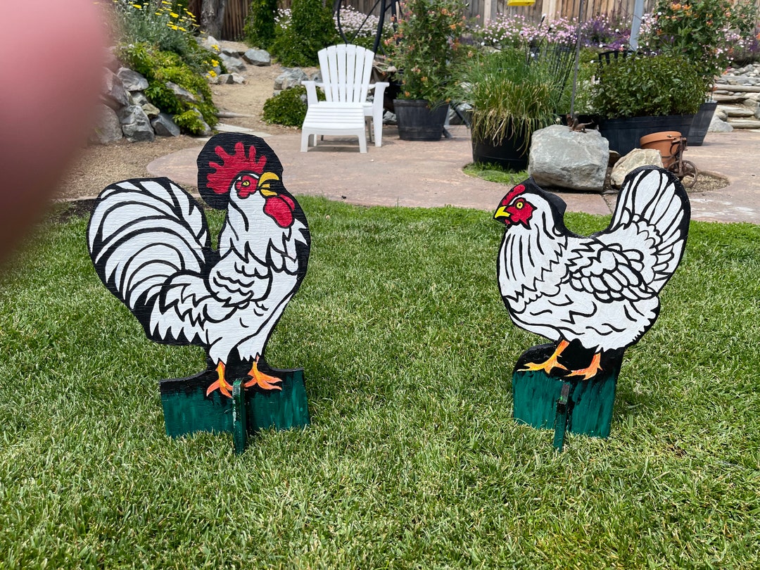 Working Equitation Livestock Pen ROOSTER & HEN DIY Woodworking Pattern ...