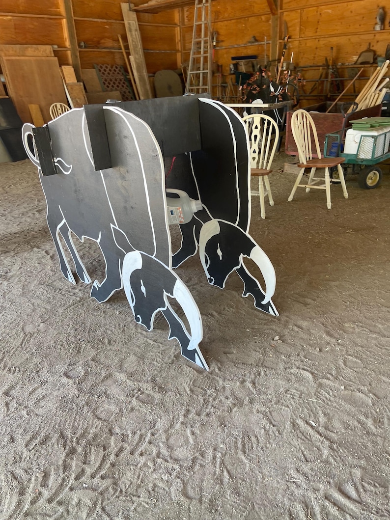 Working Equitation BULL Pattern Woodworking DIY - Etsy