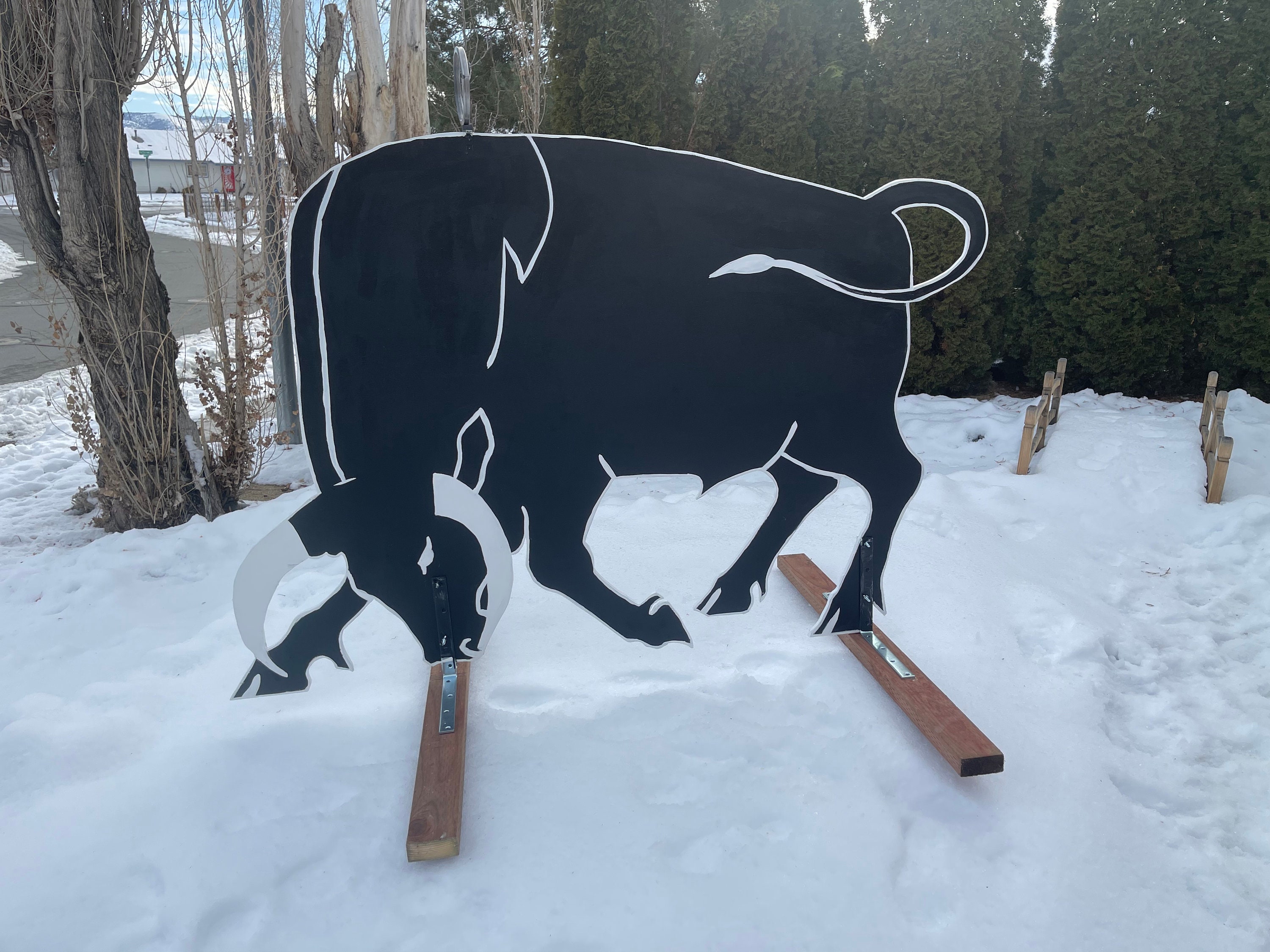 Working Equitation BULL Pattern Woodworking DIY - Etsy