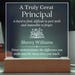 A Truly Great Principal Sign - Thank You Gift for Principal ...