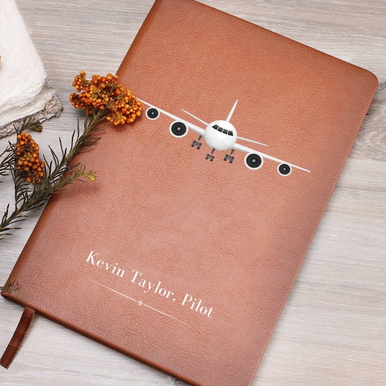 Personalized Journal Gift for Pilot, Aviator Gift, Flight School ...