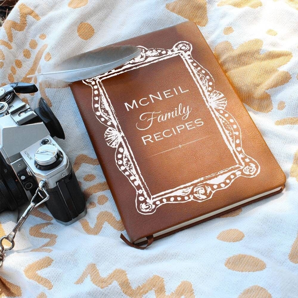 Personalized Family Recipe Book, Personalized Recipe Book, Blank Recipe ...