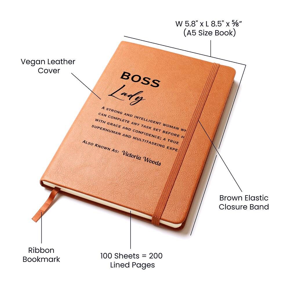 Boss Lady Journal, Boss Day Gift for Women, Gifts for Boss Female, Boss ...