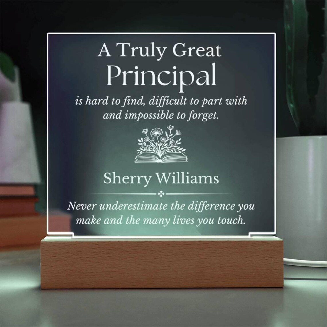 A Truly Great Principal Sign - Thank You Gift for Principal ...