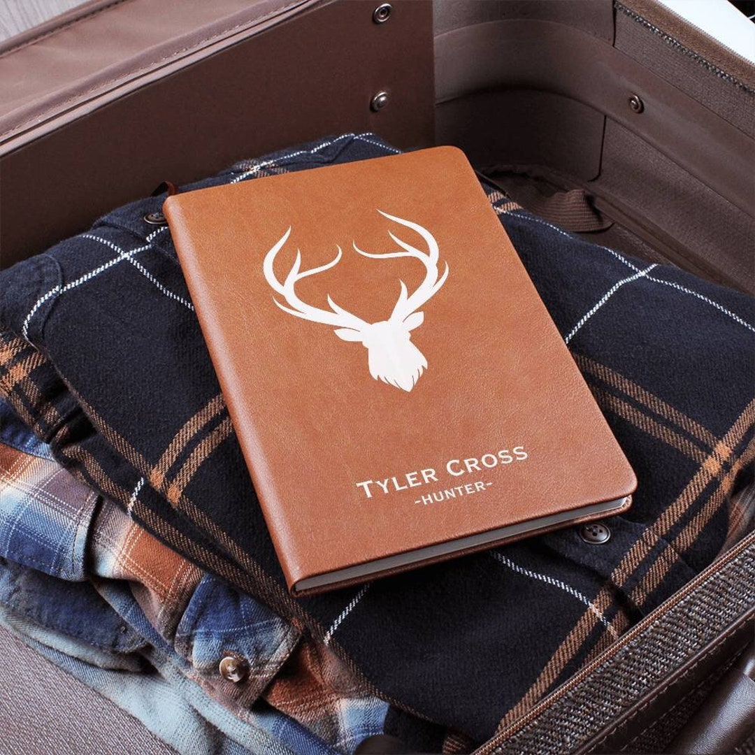 Personalized Deer Hunter Gift - Hunter Journal, Gift for Hunter, Father ...