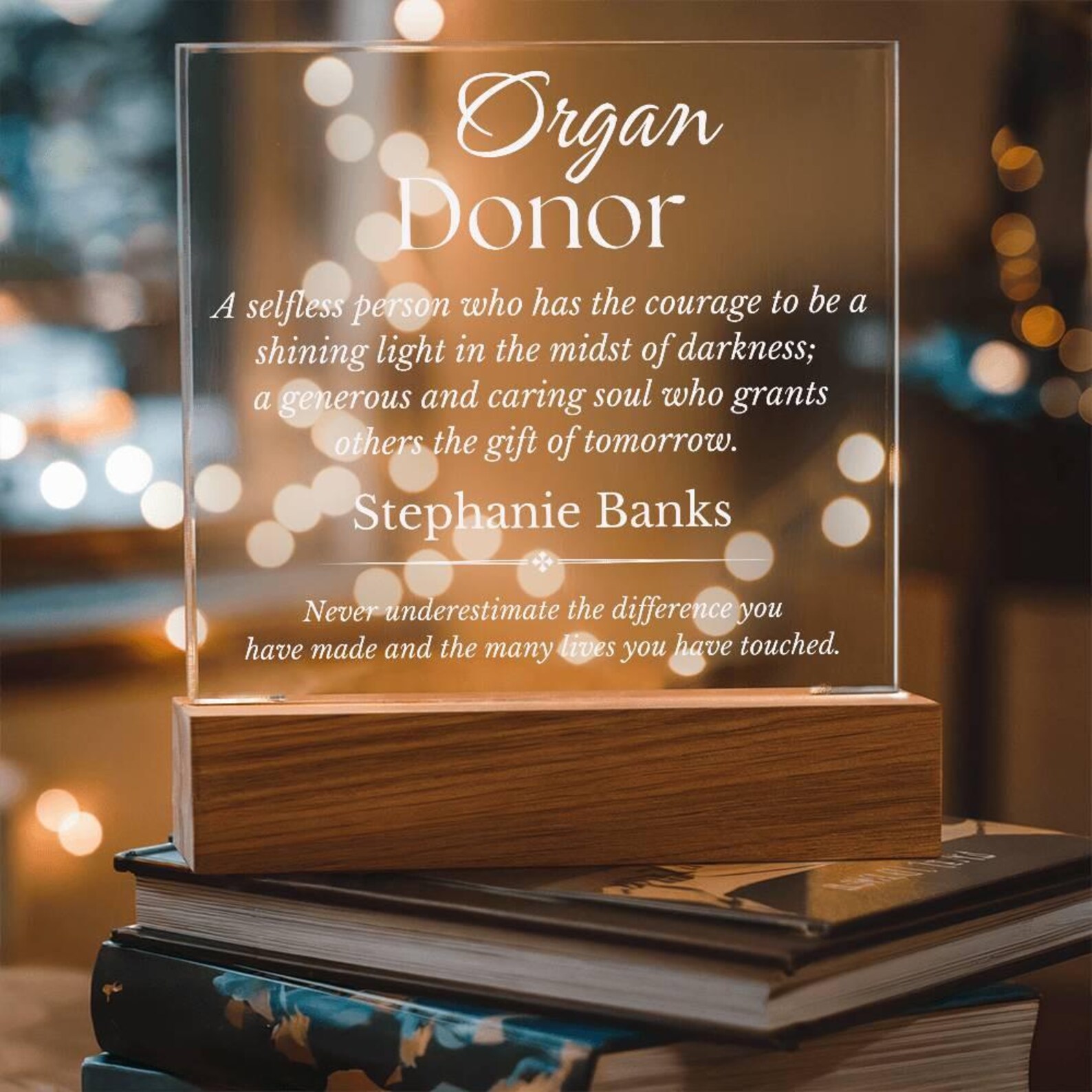 Organ Donor Sign Transplant Gift, Organ Donor Thank You Gift, Kidney ...