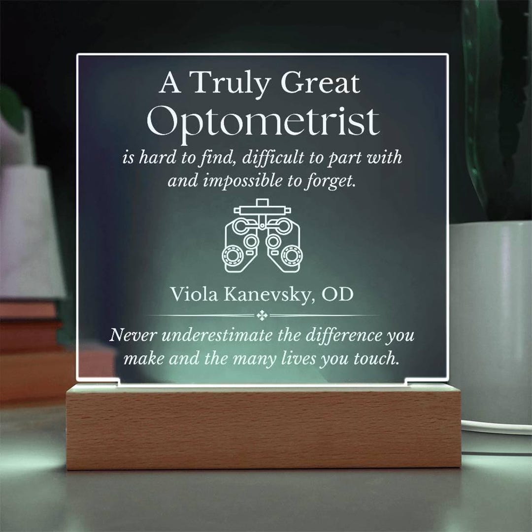 Optometry Sign, Optometrist Gift, Ophthalmologist Gifts, Eye Doctor ...