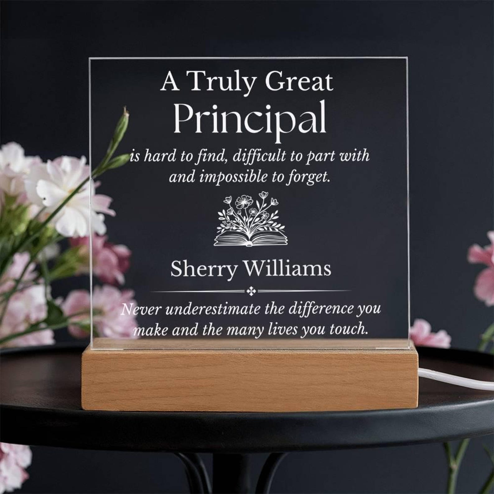 A Truly Great Principal Sign - Thank You Gift for Principal ...