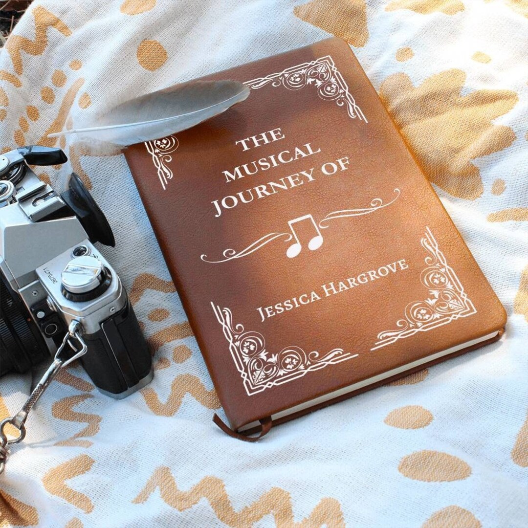 Personalized Music Journal - Song Writing Notebook, Music Gift, Song ...