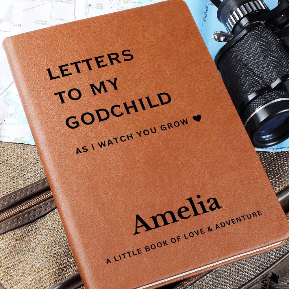 Letters to My Godchild Journal - Personalized Godmother Gift, Godparent ...