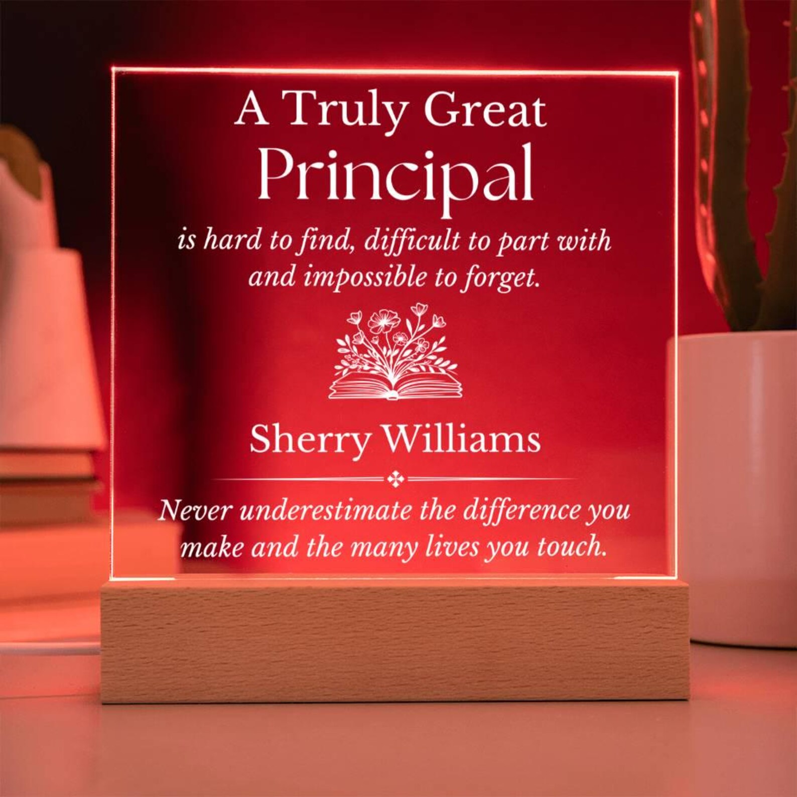 A Truly Great Principal Sign - Thank You Gift for Principal ...
