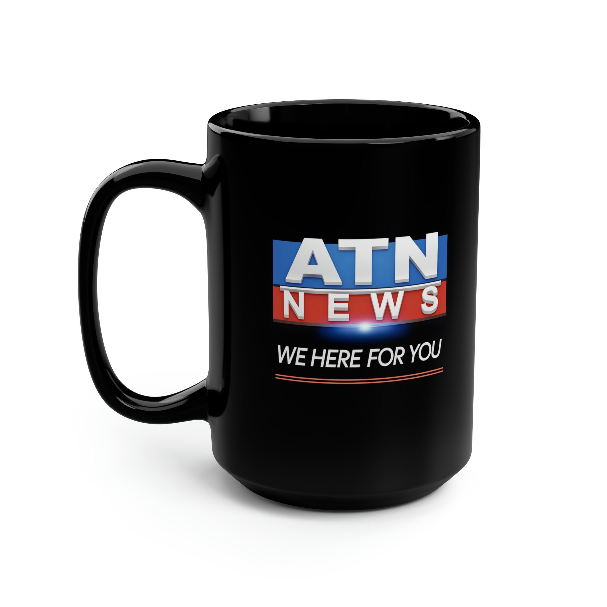 ATN News Logo - Succession | Black Mug, 15oz - Etsy Australia