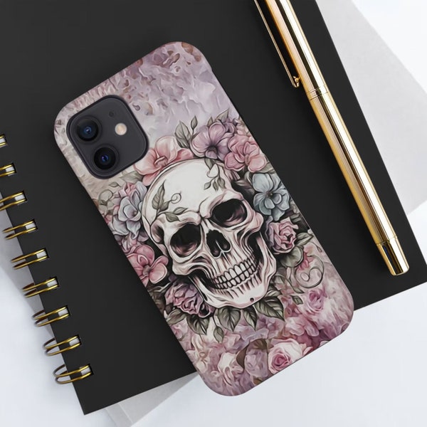 Skull iPhone Case - Etsy