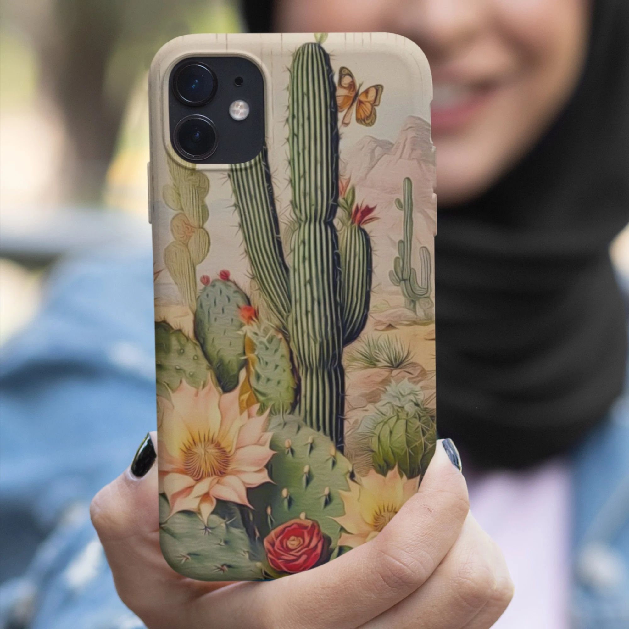 Cactus Phone Case, Desert Phone Case, Cacti iPhone Tough Case, iPhone ...