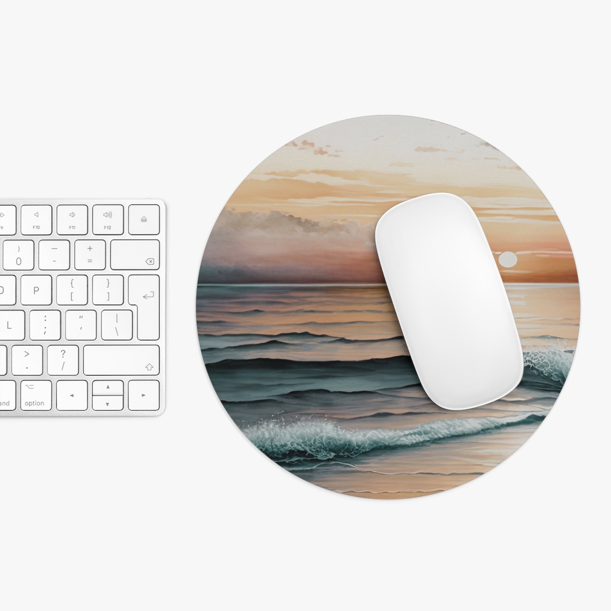 Ocean Sunset Mouse Pad, Beach Mouse Pad, Office Gift, Nature Mouse Pad ...