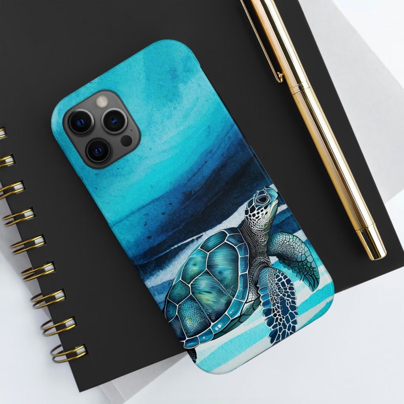 Turtle Phone Case - Etsy