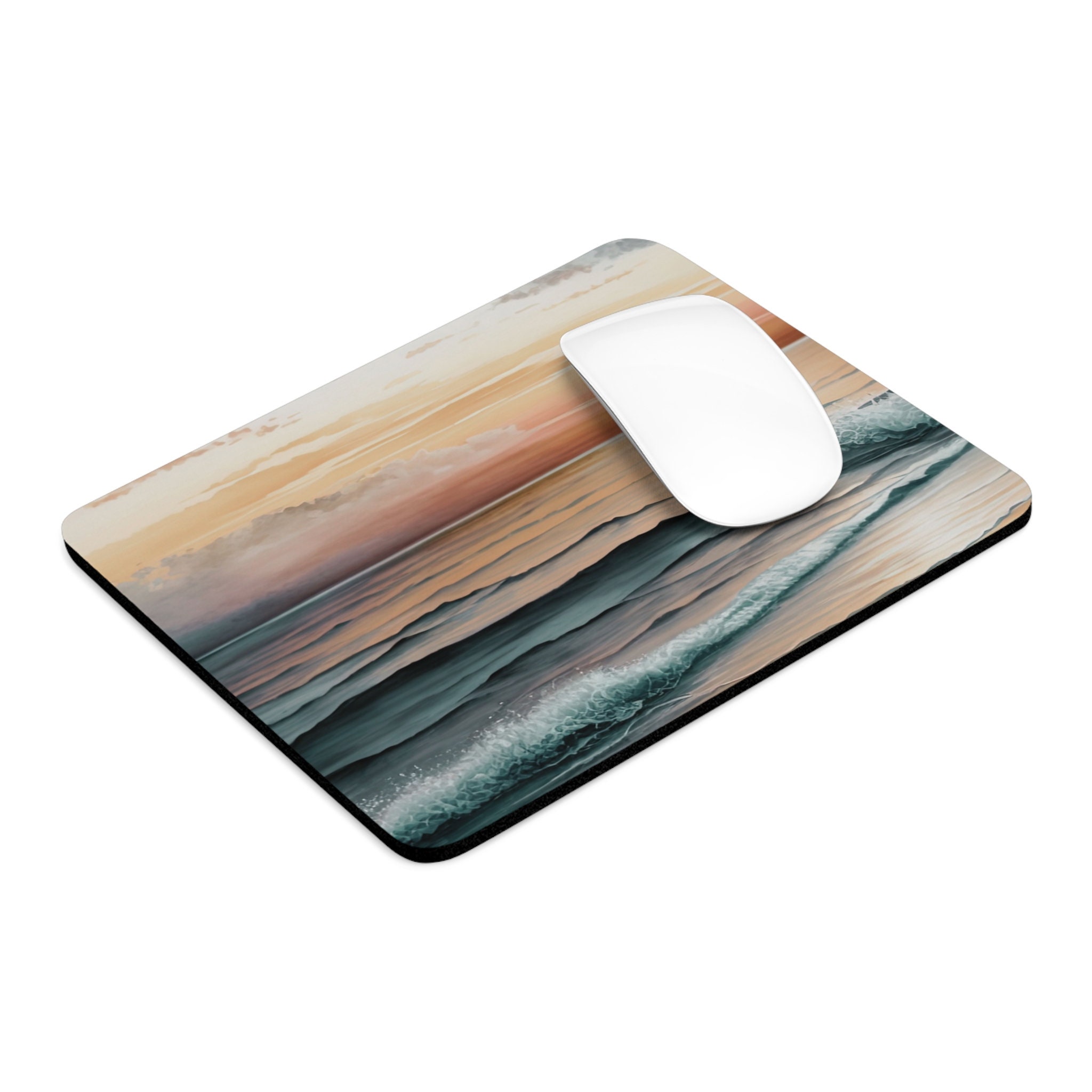 Ocean Sunset Mouse Pad, Beach Mouse Pad, Office Gift, Nature Mouse Pad ...