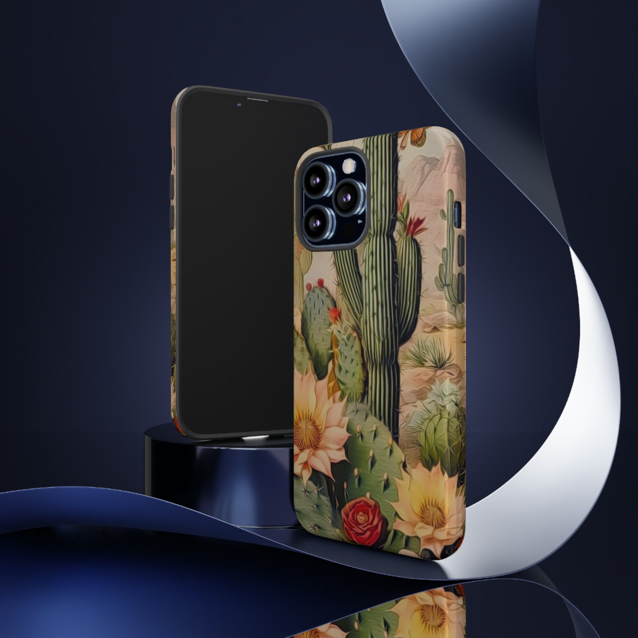 Cactus Phone Case, Desert Phone Case, Cacti iPhone Tough Case, iPhone ...