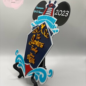 Personalised Disney Cruise Line Ship Inspired Stateroom Door Sign ...