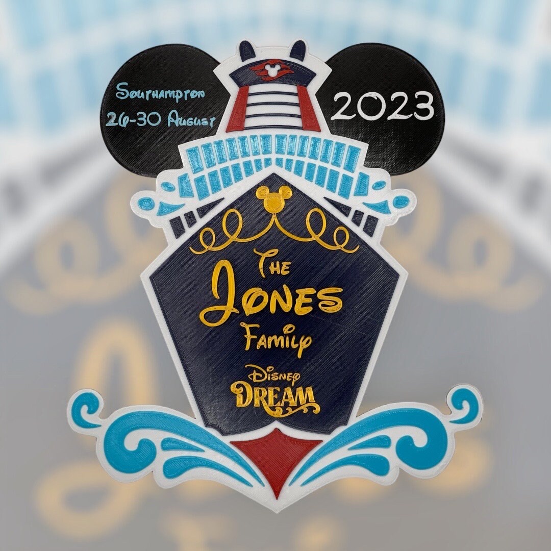 Personalised Disney Cruise Line Ship Inspired Stateroom Door Sign ...