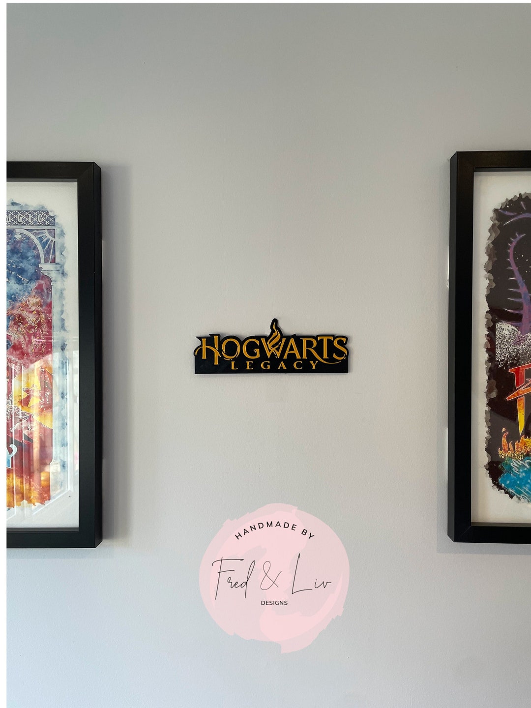 Hogwarts Legacy Harry Potter Game Inspired 3D Printed Sign/plaque - Etsy