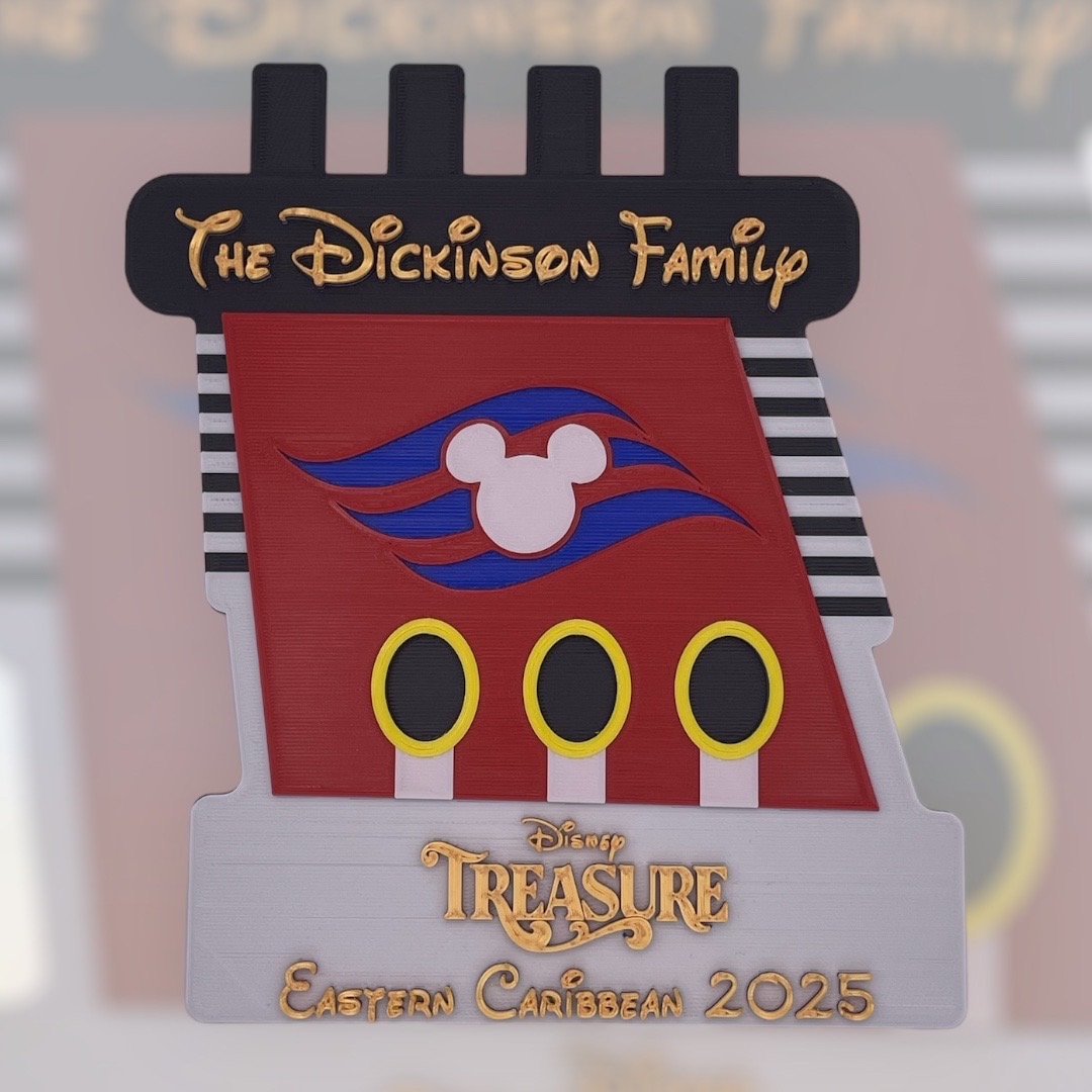 Personalised Disney Cruise Line Ship Funnell Inspired Stateroom Door ...
